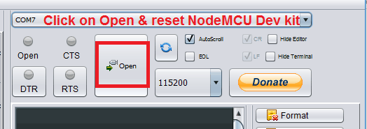 Getting Started with NodeMCU using ESPlorer | NodeMCU Getting Started with NodeMCU using ESPlorer | NodeMCU